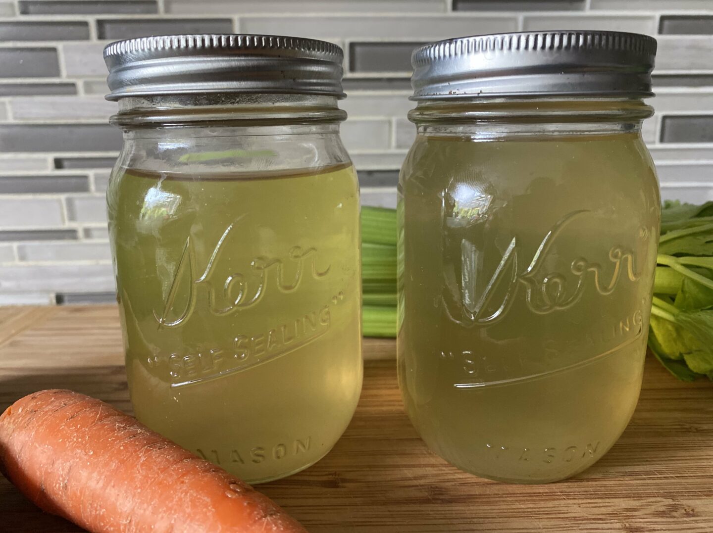 My Easy Vegetable Broth Recipe - Best use for veggies leftovers ...