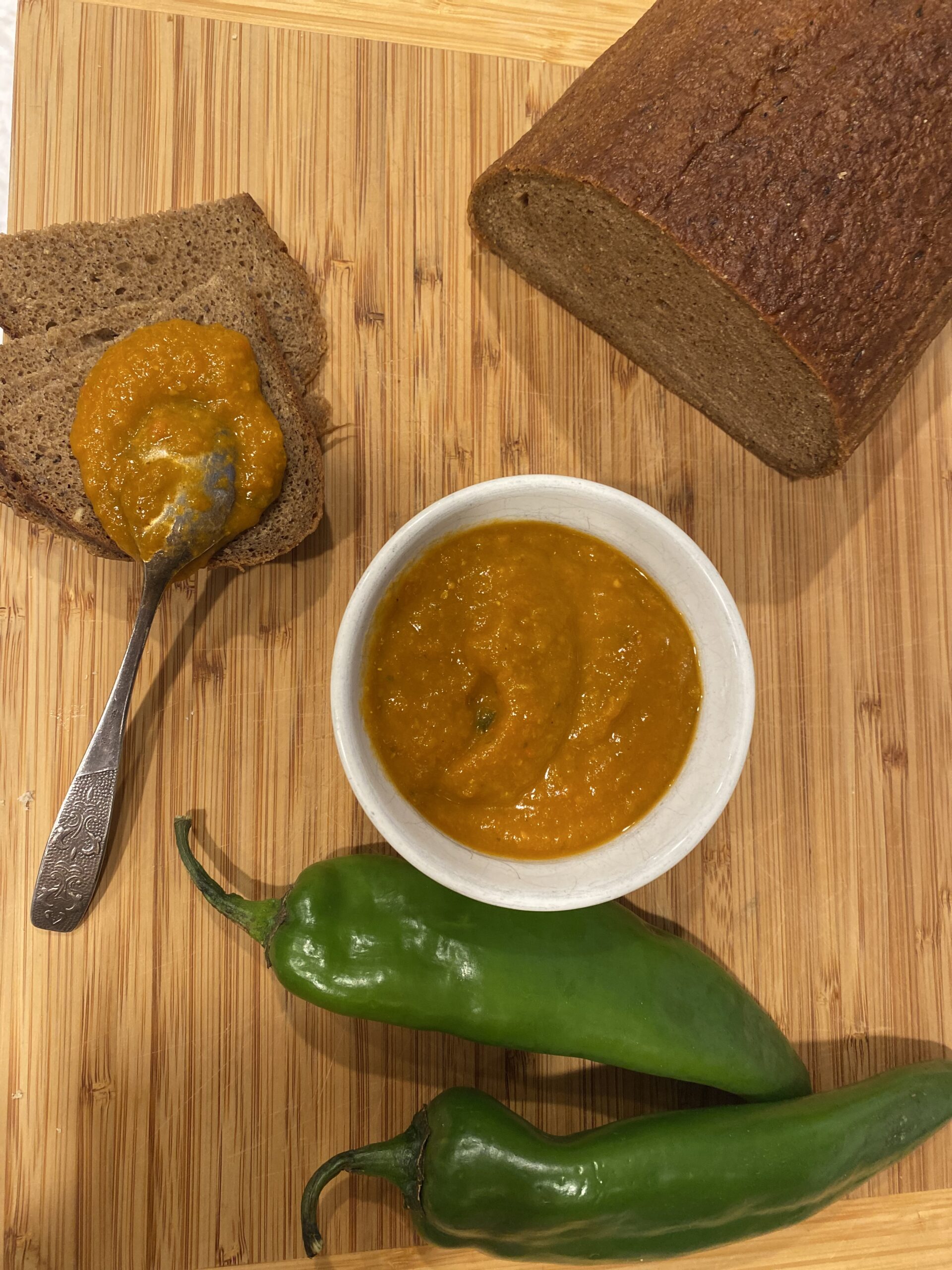 New Mexico hatch chile pepper spread recipe - Places and Recipes