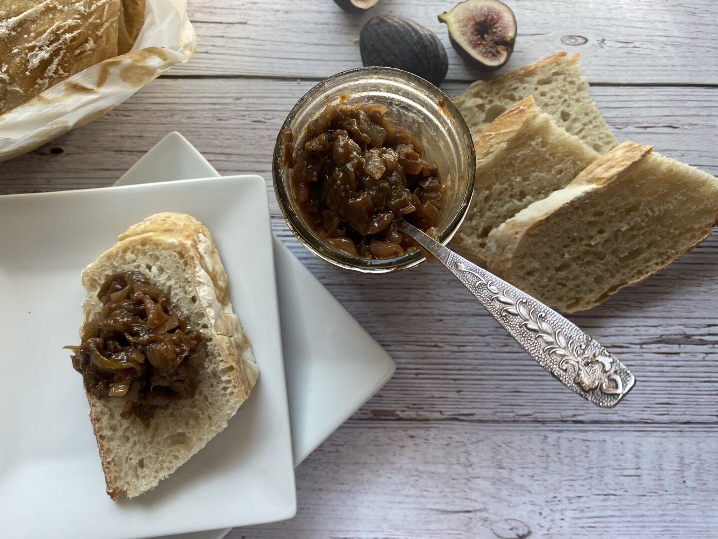 Onion Fig Jam Recipe - Places and Recipes
