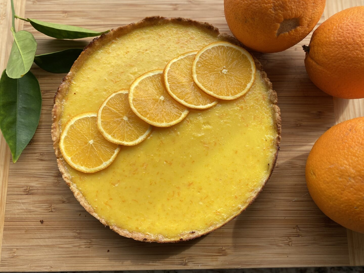 Orange tart